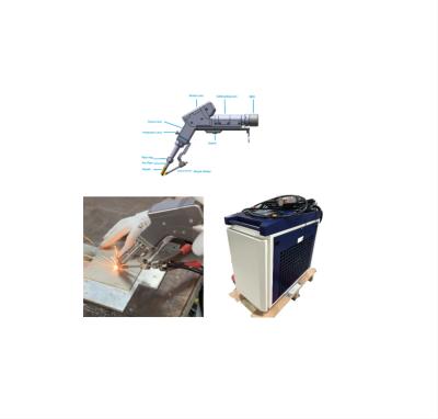 China 3000w High Power Handheld Laser Welding Machine Adopt Double Route Wire Feeding Same Time for sale