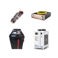 China Portable Metal Laser Welding Unit with 0.1 mm - 0.3 mm Spot Size and 5J - 60J Max Energy for High Welding Efficiency for sale