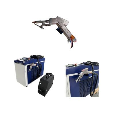 China Portable Metal Laser Welding Unit with 2000w-4000w Hybrid Laser Source and YAG Laser Welding Head for Deep Welding Depth for sale