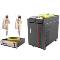 China Double Motor Blue Light Hybrid Welding Head Engineered for High-Reflective Copper for sale