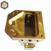 China Custom by 2D/3D/drawing CNC Machined Brass Turning Machine Part for Metal Processing for sale