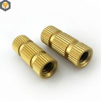 China Alloy Threaded Insert Nuts Brass CNC Turning Part Micro Machining 0.002-0.01mm Spare Part for sale