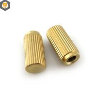 China Alloy Threaded Insert Nuts Brass CNC Turning Part Micro Machining 0.002-0.01mm Spare Part for sale