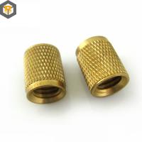 China Metal Processing Machinery Parts Alloy Threaded Insert Nuts CNC Turning/Machining Part for sale