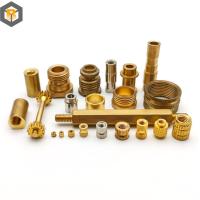 China Precision Metal Fabrication for Custom Brass Parts on CNC Lathe Turning/Milling/Drilling for sale