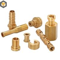 China Precision Metal Fabrication for Custom Brass Parts on CNC Lathe Turning/Milling/Drilling for sale