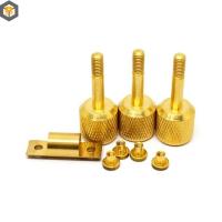 China High Precision Custom Alloy Pin Knurled Nut Screw for CNC Lathe Turning Milling Parts for sale