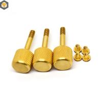 China High Precision Custom Alloy Pin Knurled Nut Screw for CNC Lathe Turning Milling Parts for sale