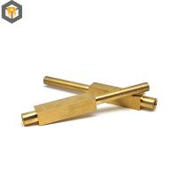 China High Precision Brass Threaded Parts Custom CNC Machined for Mini Copper Turning Parts for sale