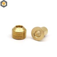 China High Precision Brass Threaded Parts Custom CNC Machined for Mini Copper Turning Parts for sale
