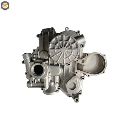 China Custom Precision Aluminum Vertical Pressure Chamber Structure Diesel Die Casting Part for sale