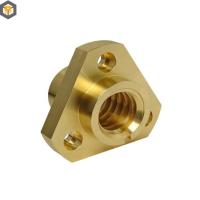 China Copper Alloy CNC Machine Part Customized by 2D/3D/drawing for Precision Lathe Casting for sale