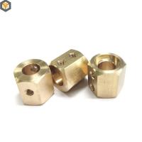 China High Precision Customized CNC Machining Parts For Lathe Turning In Brass Alloy Material for sale