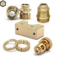 China OEM Customized Polished Alloy Precision Mechanical Products CNC Brass Parts Spare Part for sale