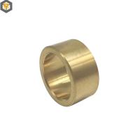 China Alloy Custom-Made Brass Shaft Collar Brass Bushings Precision Brass CNC Machine Part for sale