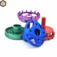 China Mechanical Spare Part Alloy Custom CNC Machining Aluminum Parts with Anodizing Color for sale