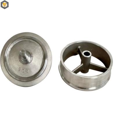 China Investment Casting Lost Wax Casting Mirror Electro CNC Machining Die Casting Spare Part for sale
