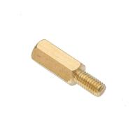 China Custom by 2D/3D/drawing CNC Machined Metal Male Female Threaded Hex Bolts Machine Part for sale