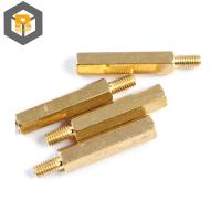 China Customized Metal Thread Hex M6 Bolt Spacer Machine Part for Custom by 2D/3D/drawing for sale