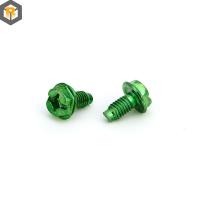China BY-0507 Carbon Steel Green Screw Special Applications Security Fasteners Spare Part for sale