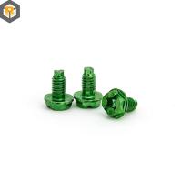 China BY-0507 Carbon Steel Green Screw Special Applications Security Fasteners Spare Part for sale