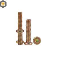 China Multi Purpose Furniture Machine Spare Part M8*20mm Hexagon Screw Fastener Customized for sale
