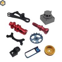 China High Precision 7075 Anodized Aluminum Machined Parts for Custom Motorcycle Spare Parts for sale