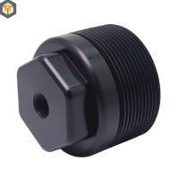 China Custom CNC Turning Black POM Delrin Acetal Plastic Parts for Machining Spare Part for sale