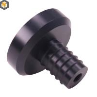 China Custom CNC Turning Black POM Delrin Acetal Plastic Parts for Machining Spare Part for sale