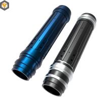 China Alloy CNC Milling Spare Part Flashlight Lightsaber Cover for Metal Coating Machinery for sale