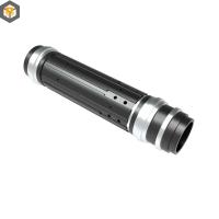 China Alloy CNC Milling Spare Part Flashlight Lightsaber Cover for Metal Coating Machinery for sale