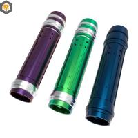 China Alloy CNC Milling Spare Part Flashlight Lightsaber Cover for Metal Coating Machinery for sale