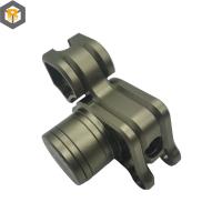 China Custom by 2D/3D/drawing Alloy Precision CNC Machining Tattoo Machine Frame Spare Part for sale