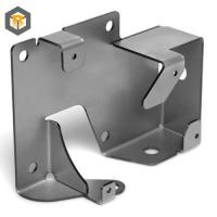 China Custom 2D/3D/Drawing Precision Perforated Fabrication Galvanized Sheet Metal Stamping Part for sale