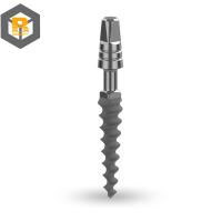 China Demo Overdenture Dental Implant Model with Lower Implants and Precision Machine Part for sale