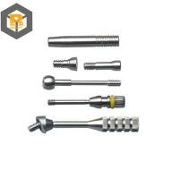 China Dental Implant Universal Kit Set with Customized Abutment Analog Screw Machine Part for sale