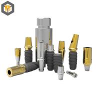 China Dental Mini Implant Narrow Connection for Teeth Restoration Customized by 2D/3D/Drawing for sale