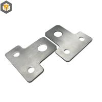 China Custom High Precision Metal Laser Cutting Sheet Fabrication Aluminum Bracket Stamping Parts for sale