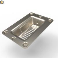 China Custom Anodized Aluminum Deep Drawing Cup Stainless Steel Sheet Metal Stamping Parts for sale