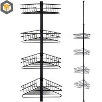 China Wall Rack Storage Organizer Corner Shower Shelf Caddy Hanging Machine Part for Bathroom for sale