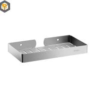 China Modern Home Appliance Stainless Steel Bathroom Rack Shelf for Hotel Corner Storage for sale