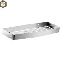 China Modern Home Appliance Stainless Steel Bathroom Rack Shelf for Hotel Corner Storage for sale