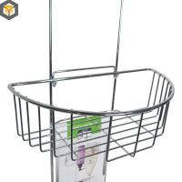 China Custom by 2D Metal Wire Storage Organizer for Bathroom Hanging Shower Caddy Spare Part for sale