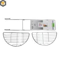 China Custom by 2D Metal Wire Storage Organizer for Bathroom Hanging Shower Caddy Spare Part for sale