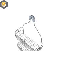 China Hanging Bathroom Shower Caddy with Hooks and Bathroom Storage Custom by 2D/3D for sale