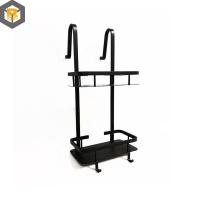 China Custom by 2D Bathroom Organizer Over The Door Storage Basket Aluminum Shower Caddy for sale