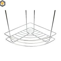 China Custom 2D/3D Drawing Bathroom Tools 3 Tier Shower Storage Rack Corner Standing Towel Caddy for sale