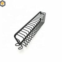 China 2D Custom Shower Caddy Black Rustproof Waterproof Shelf Baskets Strong Load Capacity for sale
