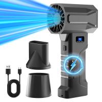 China Monix V8 Portable Electric Leaf Blower Cordless Violent Fan Dust Removal Car Drying Brushless Turbine Motor Mini  Fan for sale