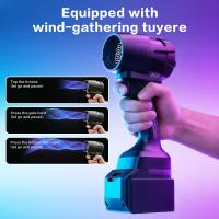 China Industrial Portable Jet Fan Turbo with Storage Bag 20000mAh Big Power Blower Violent Turbo Fan  for Warehouse/Farm/Snow for sale